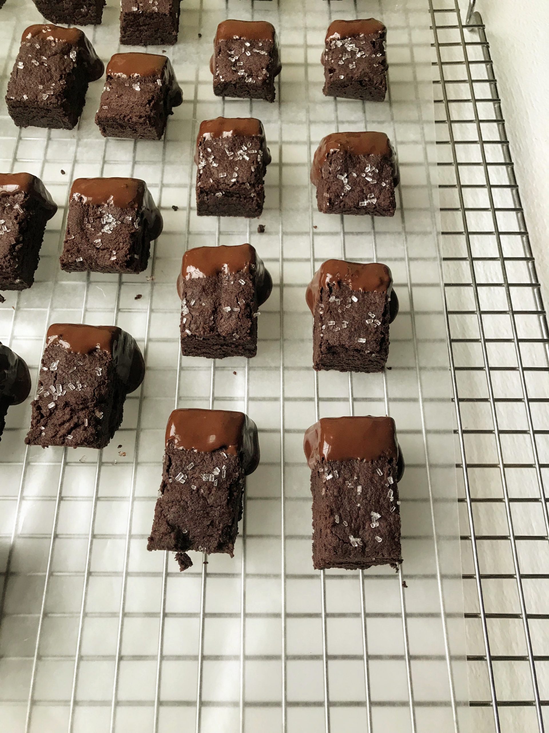 Double Chocolate Dipped Shortbread Biscuits | SoyBasil